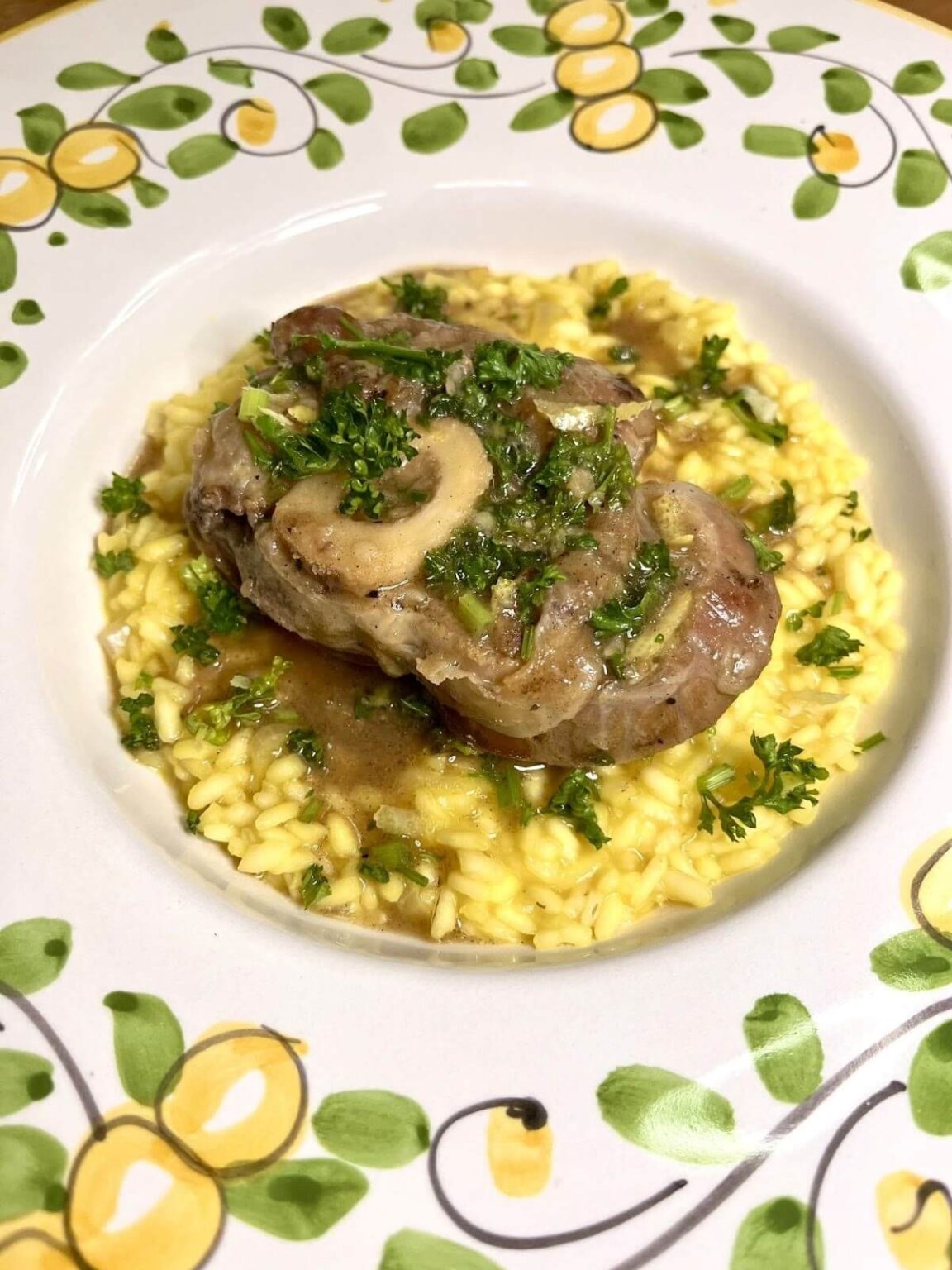 Traditional Risotto Alla Milanese & Ossobuco Recipe